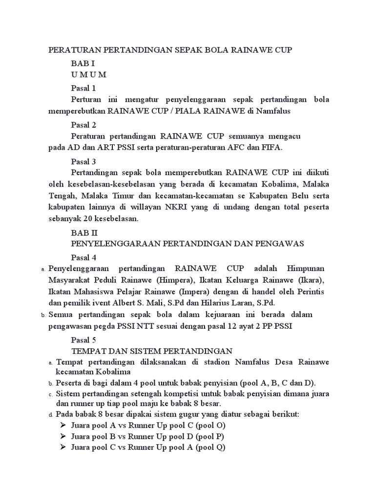 pdfcoffee.com_peraturan-pertandingan-sepak-bola-doc-pdf-free | PDF