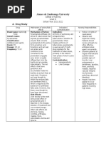 Drug Study - Aspirin | PDF | Aspirin | Nonsteroidal Anti Inflammatory Drug