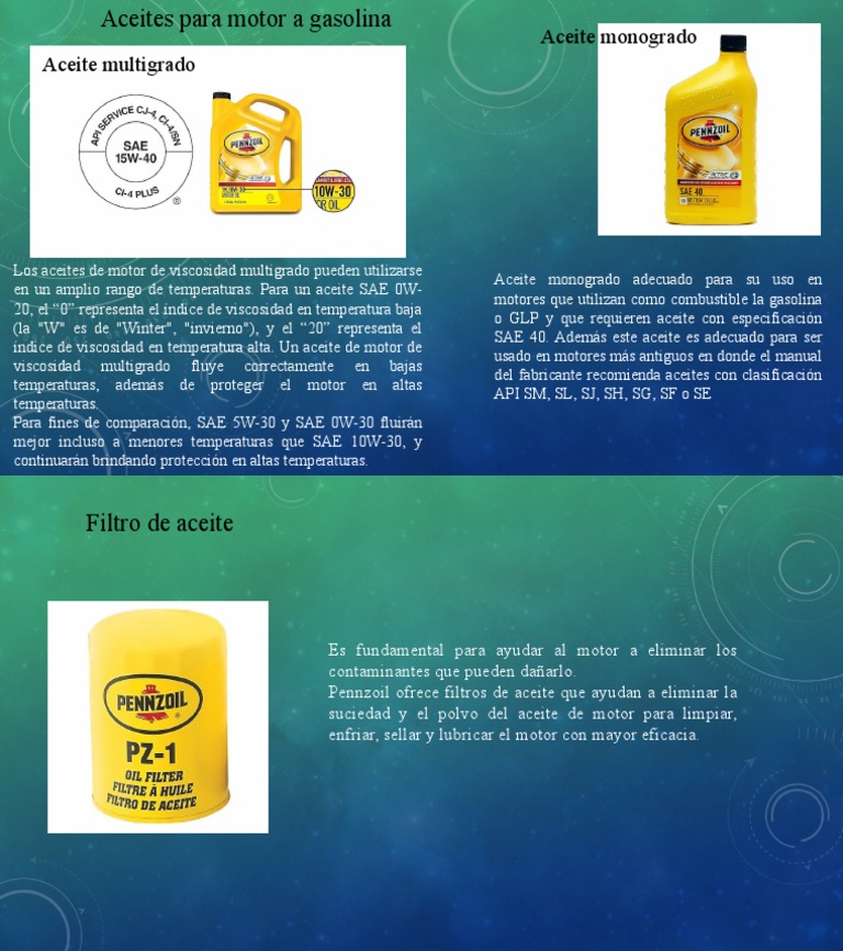 Aceites | PDF