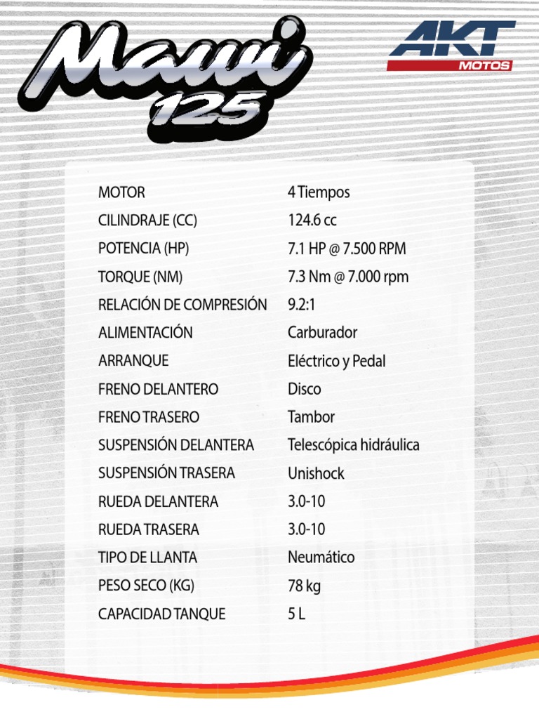 Ficha Tecnica Mawi | PDF