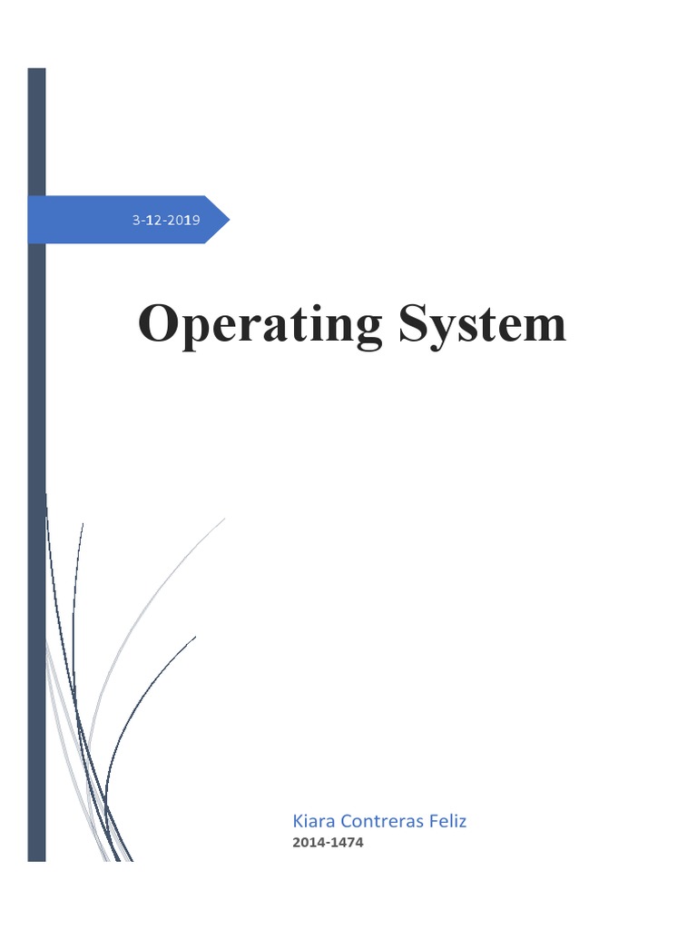 Operating System Pdf