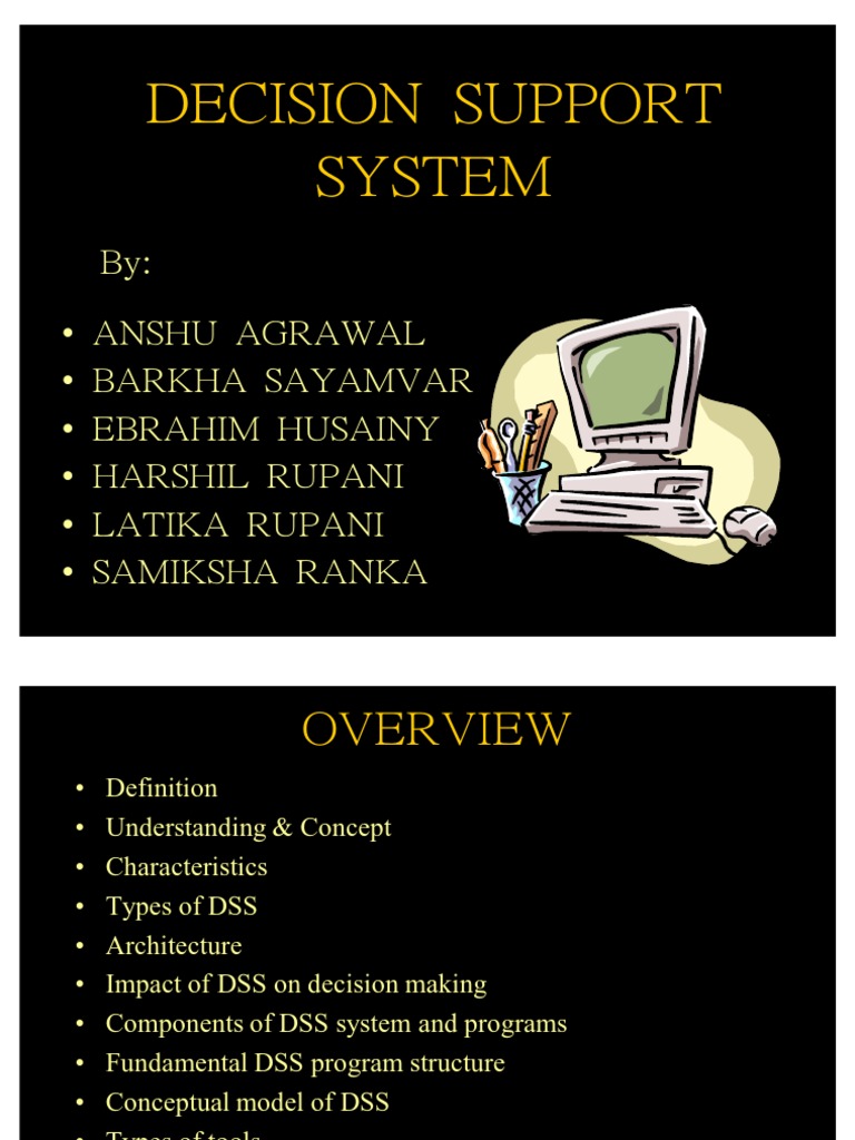 Decision Support System | PDF | Decision Support System | Databases