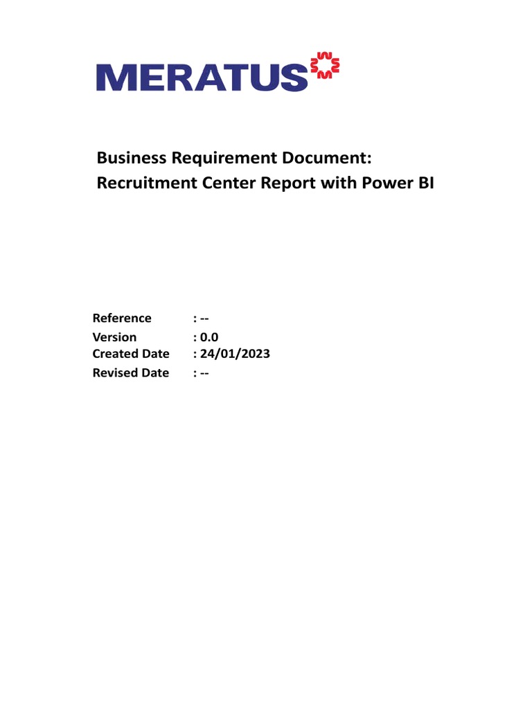BRD-RC Report | PDF
