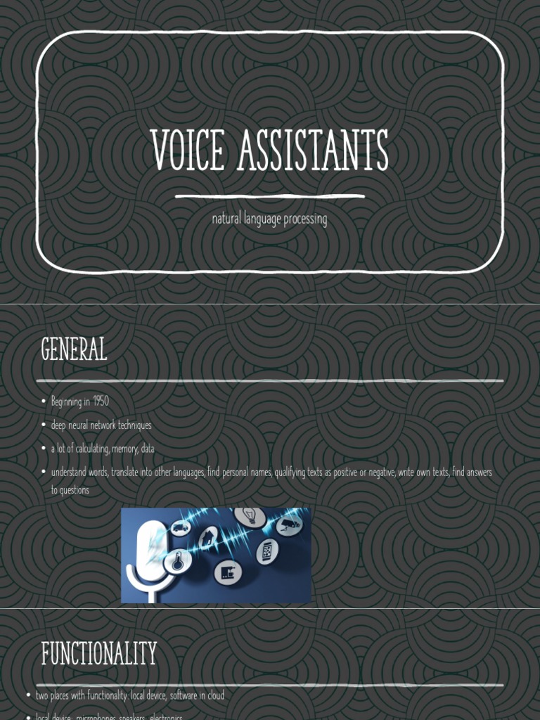 Understanding Voice Assistants' Functionality | PDF | Career & Growth