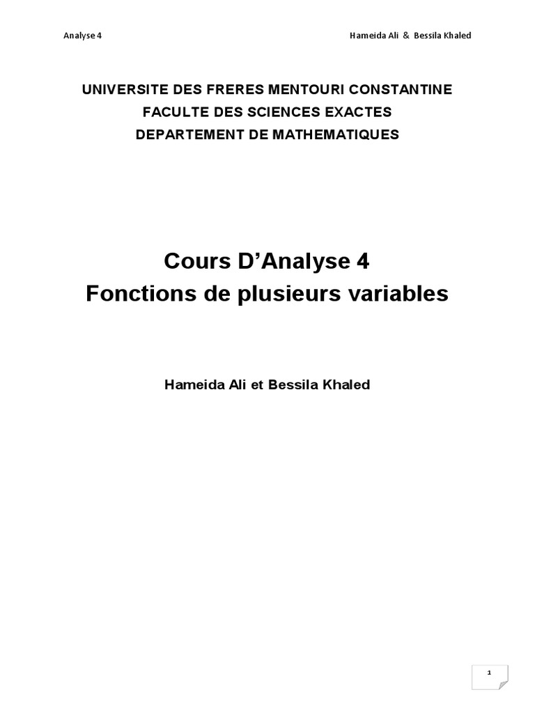 Théorème d'Euler et fonctions homogènes | PDF | Norme (Mathématiques ...