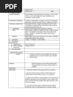 A Detailed Lesson Plan in Grade 2 (Physical Education) | PDF | Learning ...