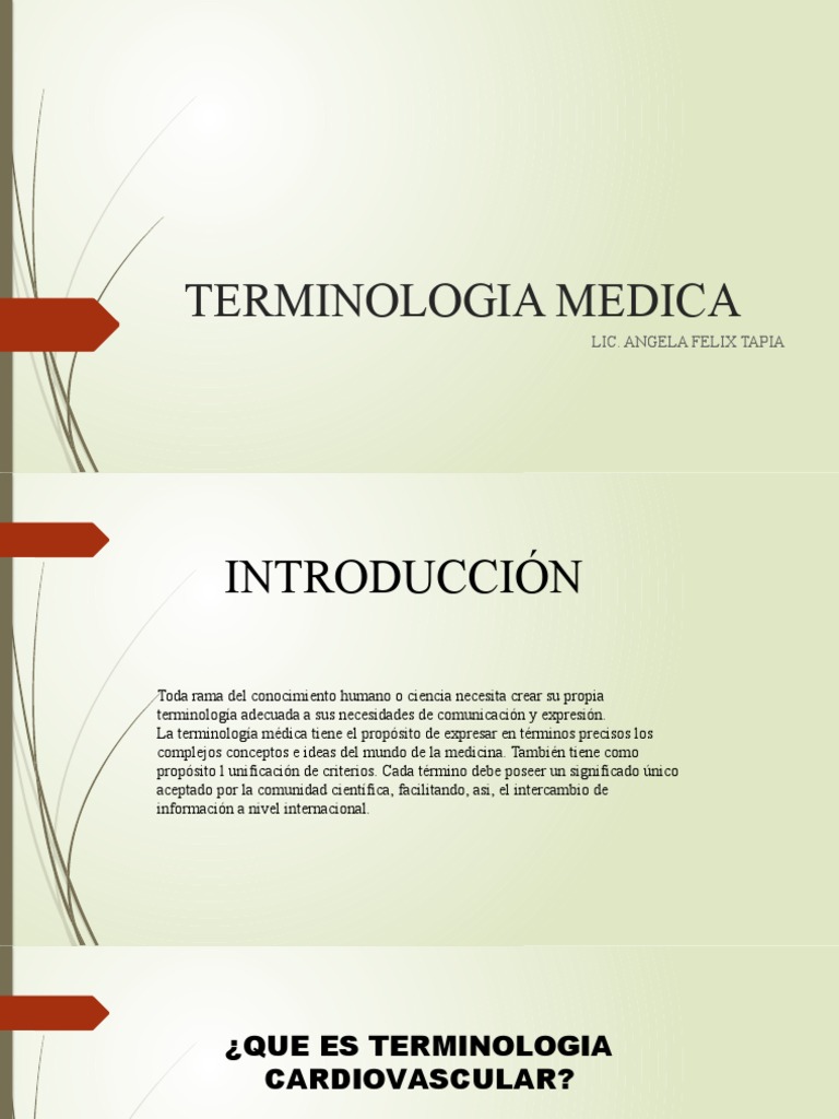 Terminologia Medica 2 | PDF