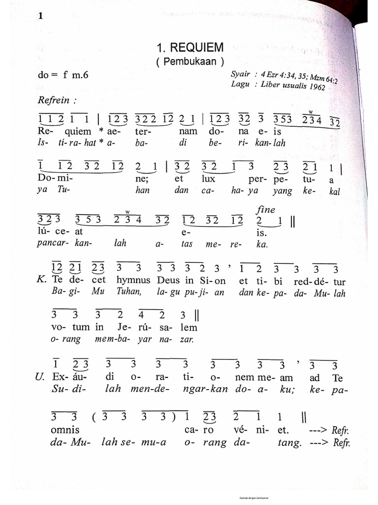 Lagu Requiem | PDF