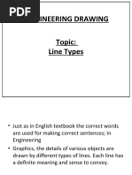 Technical Drawing Line Types & Weights | PDF | Technical Drawing | Geometry