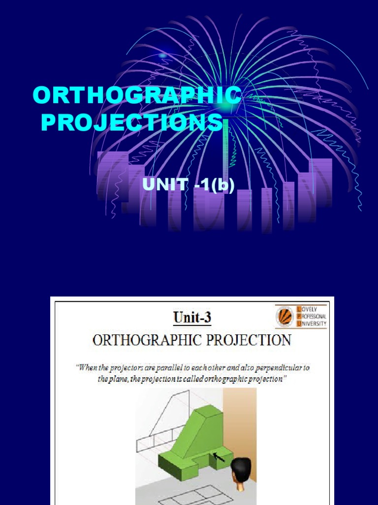 Unit - 2 - Orthographic - Projection 1 | PDF | Foreign Language Studies