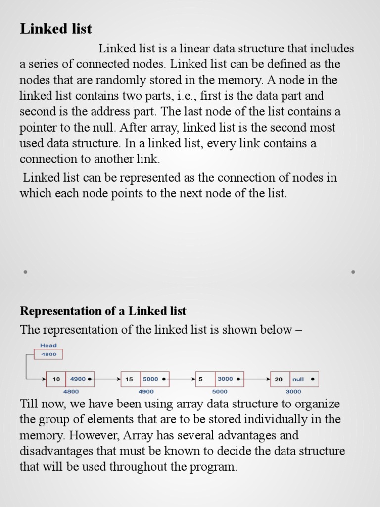 1 Linked List Pdf Pointer Computer Programming Computing 3455