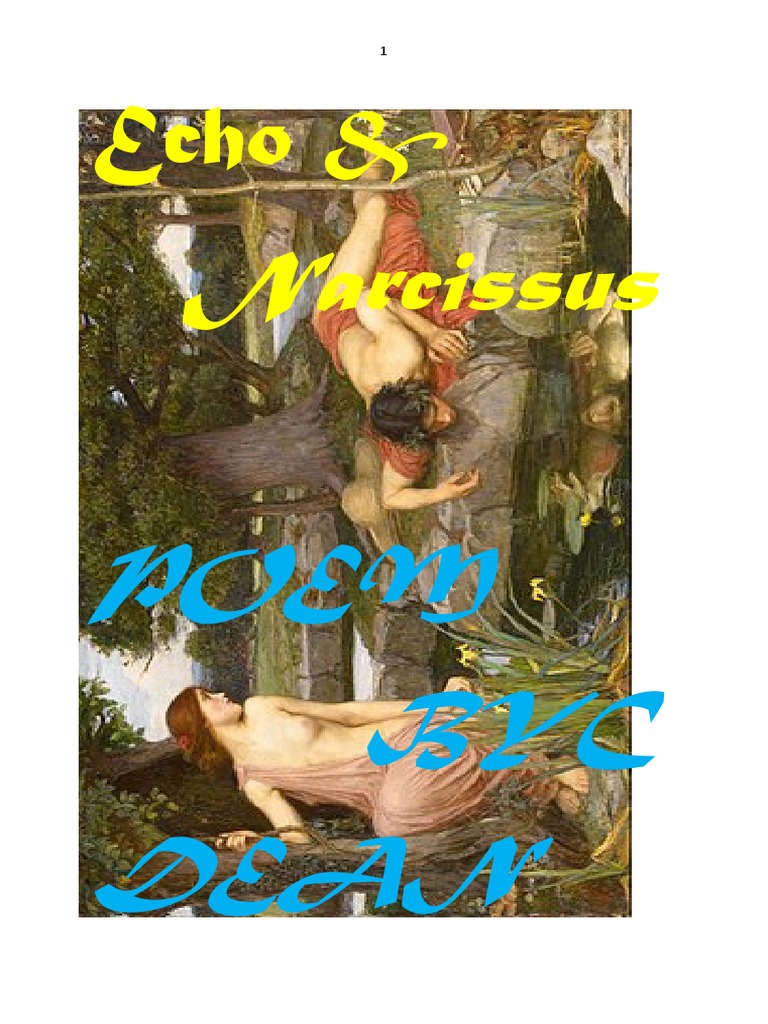 Echo and Narcissus-Elizabethan Sonnet Cycle Sequence Mythology-Erotic Poetry | PDF