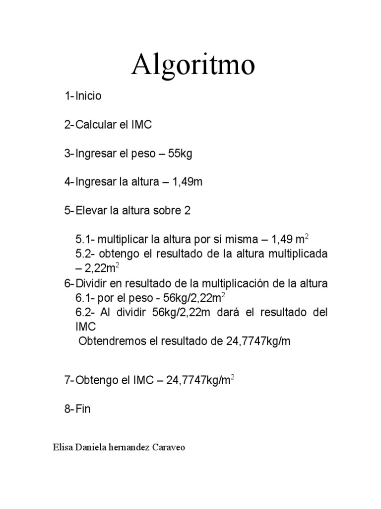 Algoritmo | PDF
