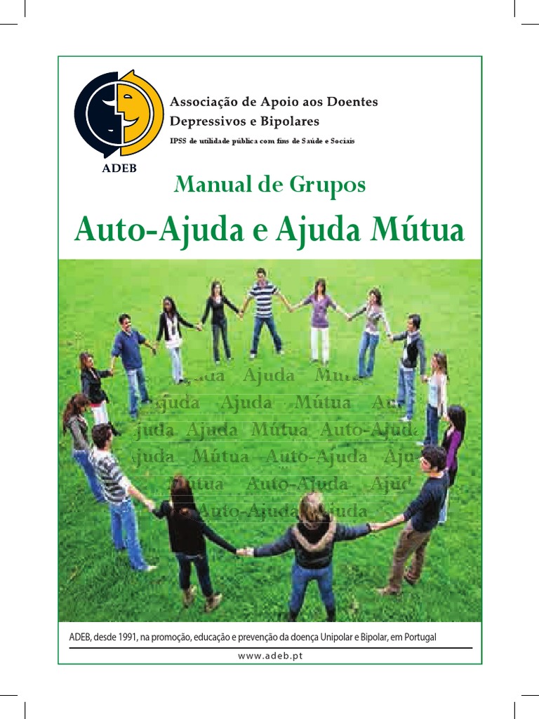 Manual Grupos Auto Ajuda Mutua Web | PDF | Depressão | Transtorno bipolar