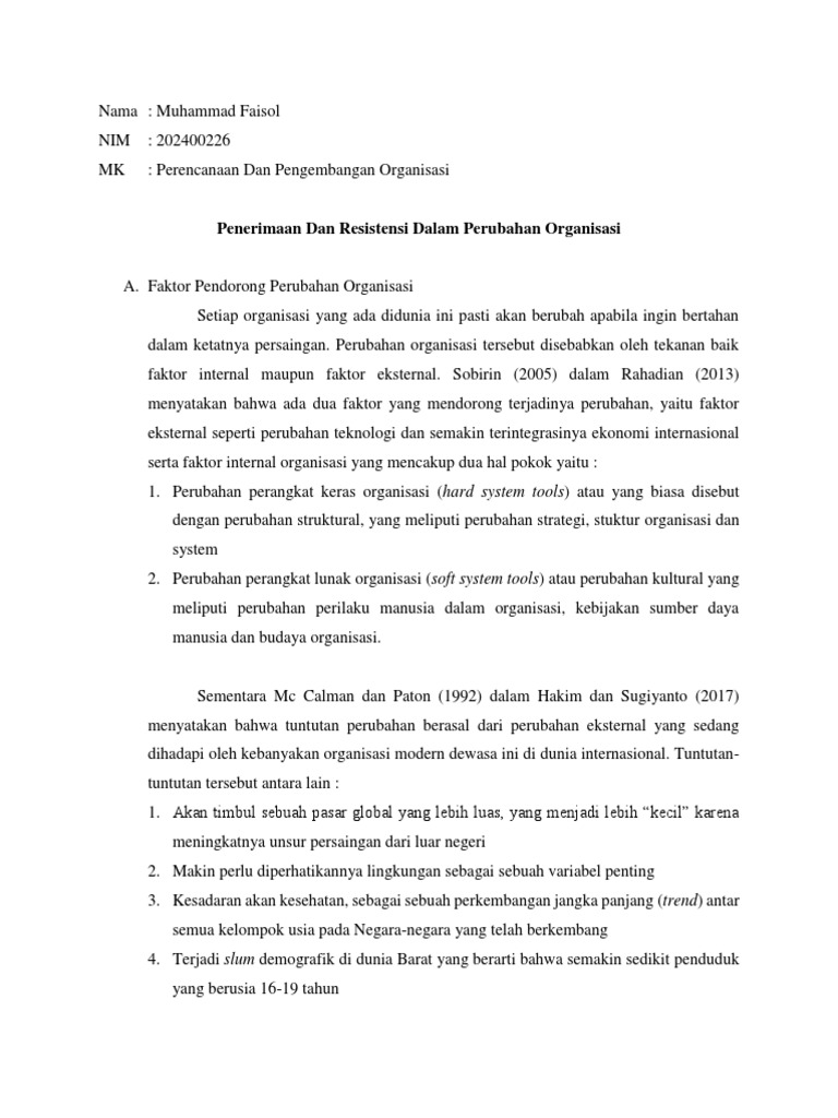 Resume 2 - PPO - Muhammad Faisol PDF | PDF