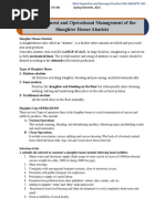 Slaughterhouse Assessment Form | PDF | Slaughterhouse | Hygiene