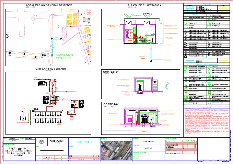 Proyecto Serie 3 Subestacion Encapsulda Oficinas Zona Administrativa ...