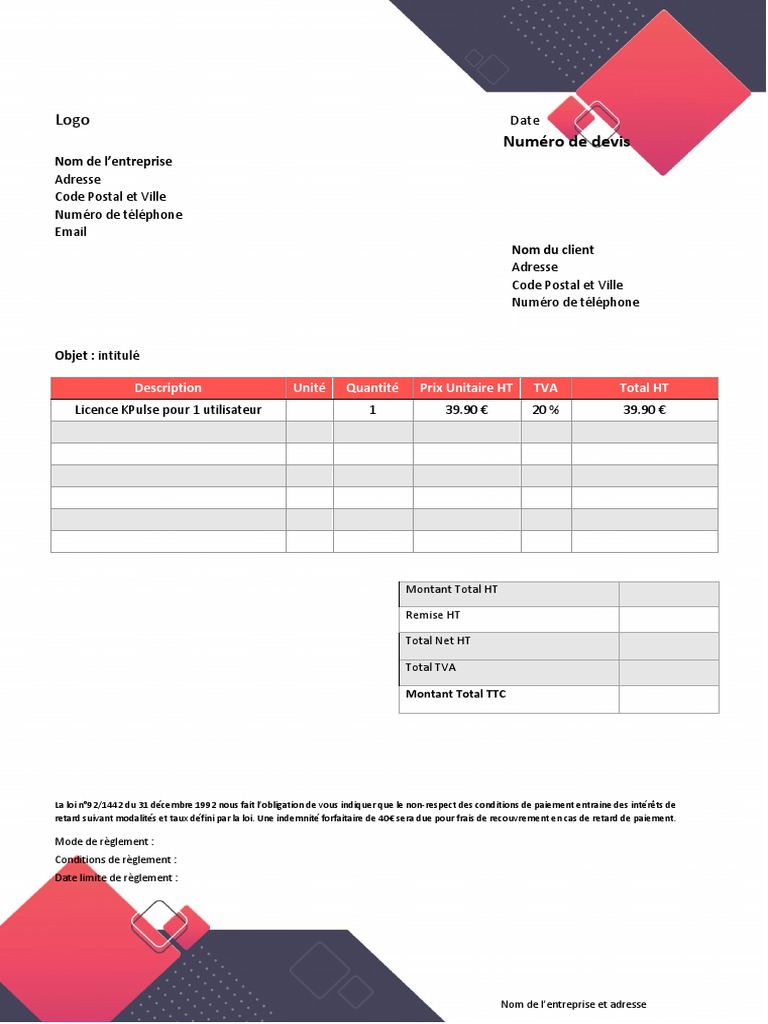 Devis Word 6 PDF | PDF