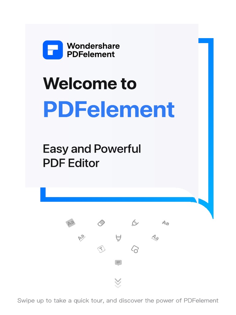 Welcome To PDFelement PDF | PDF | Computing | Software