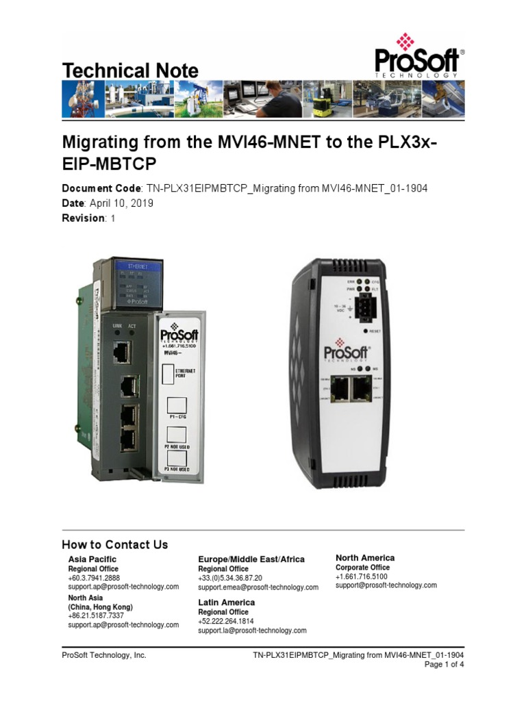 PLX3x-EIP-MBTCP Migration Guide | PDF | Computer Network | Computer Engineering