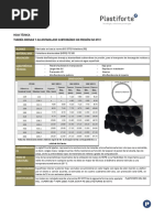Ficha T Tubería ASTM D2241 | PDF | Ingeniería de Edificación | Ciencias ...