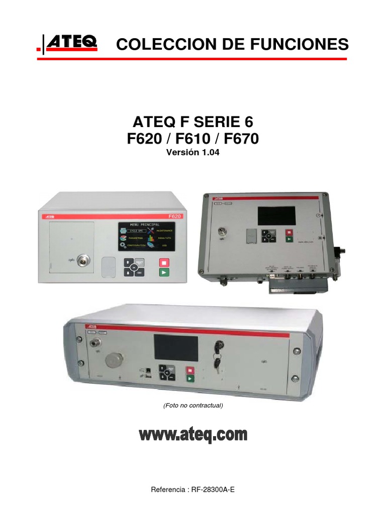 F620 - F610 - F670 - Manual | PDF | Pascal (Unidad) | Metrología