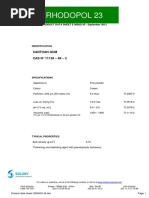 Geropon T 36 en | PDF | Solubility | Chemical Substances