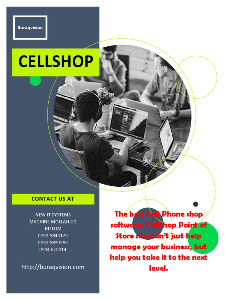 Cell Shop | PDF | Retail | Point Of Sale