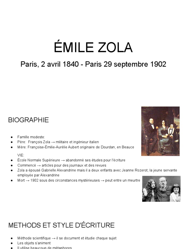 Emile Zola | PDF
