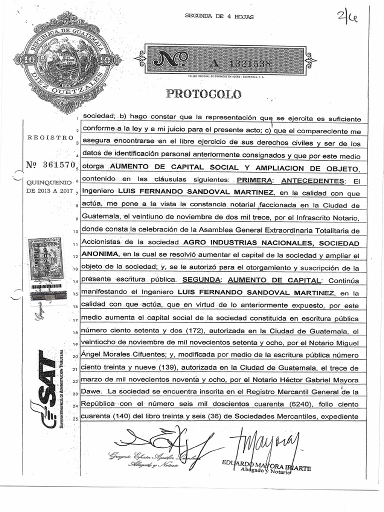 Acta 2 Frontal PDF | PDF