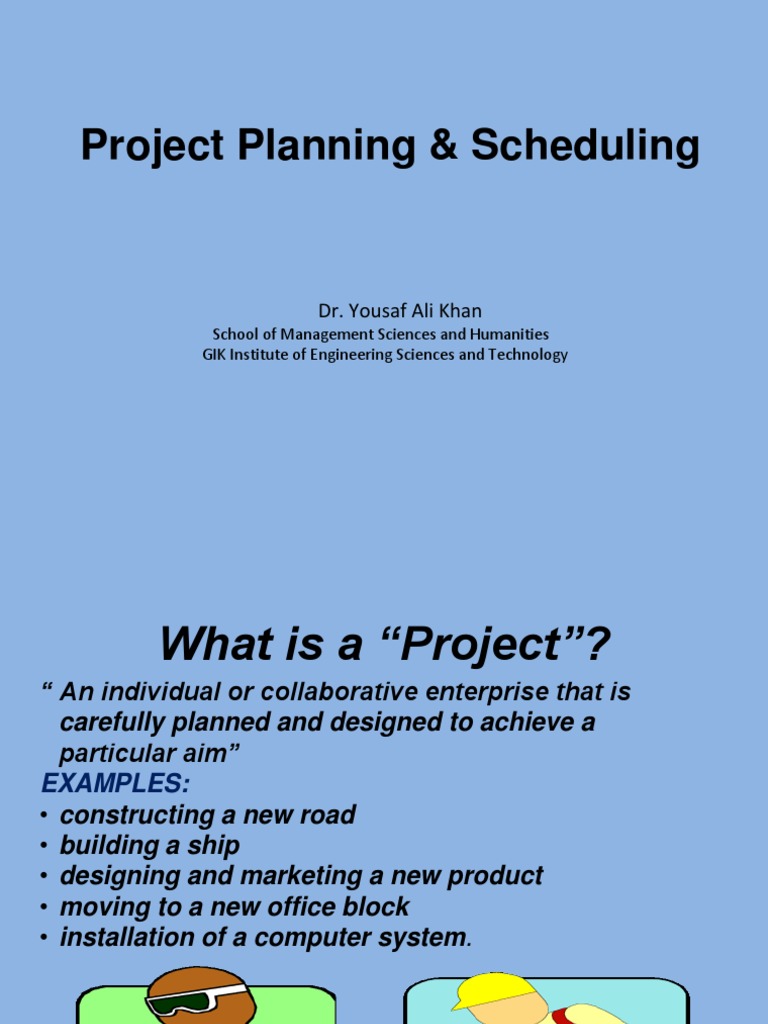 Project Planning & Scheduling PDF | PDF | Applied Mathematics