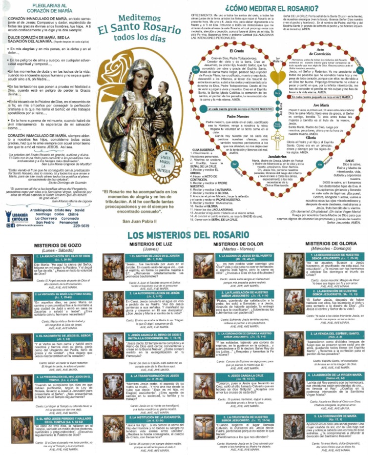 Santo Rosario Pdf Pdf