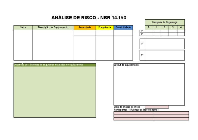 Analise de Risco NBR 14153 | PDF