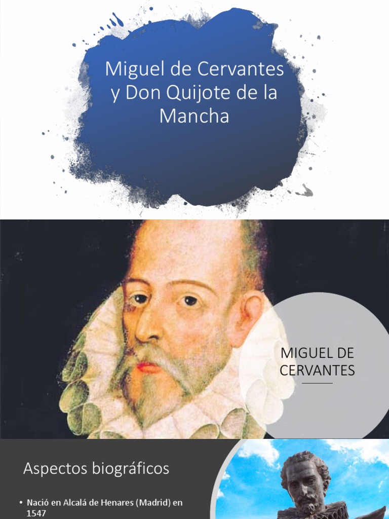 Cervantes y El Quijote | PDF | Don Quijote | Miguel De Cervantes