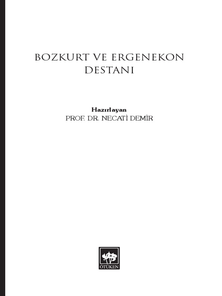Bozkurt Ergenekon Destani 1635168832 | PDF