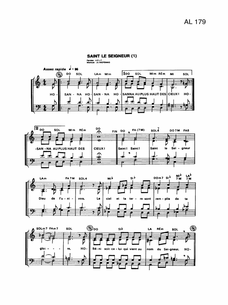 7 Sanctuspetite Messe Al 179 | PDF