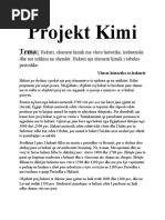 Tema: Hekuri, Element Kimik Me Vlera Historike, Industriale Dhe ...