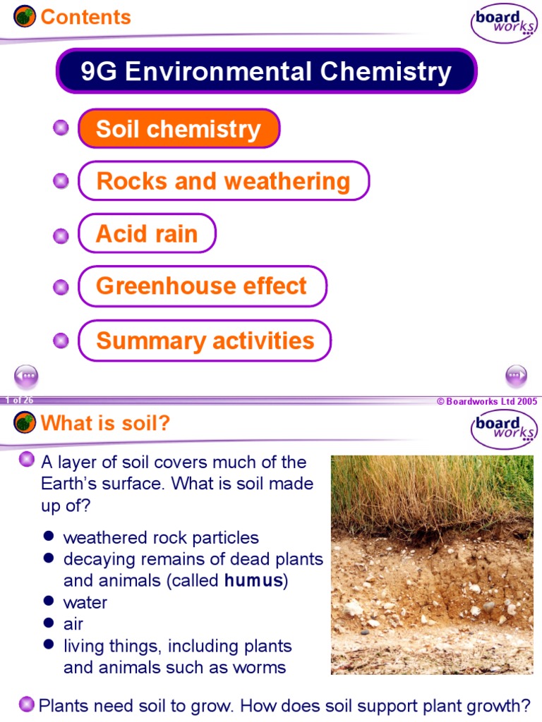 9G Environmental Chemistry | PDF