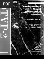 TVPS-4: Visual Perception Assessment Guide | PDF | Perception | Mental ...