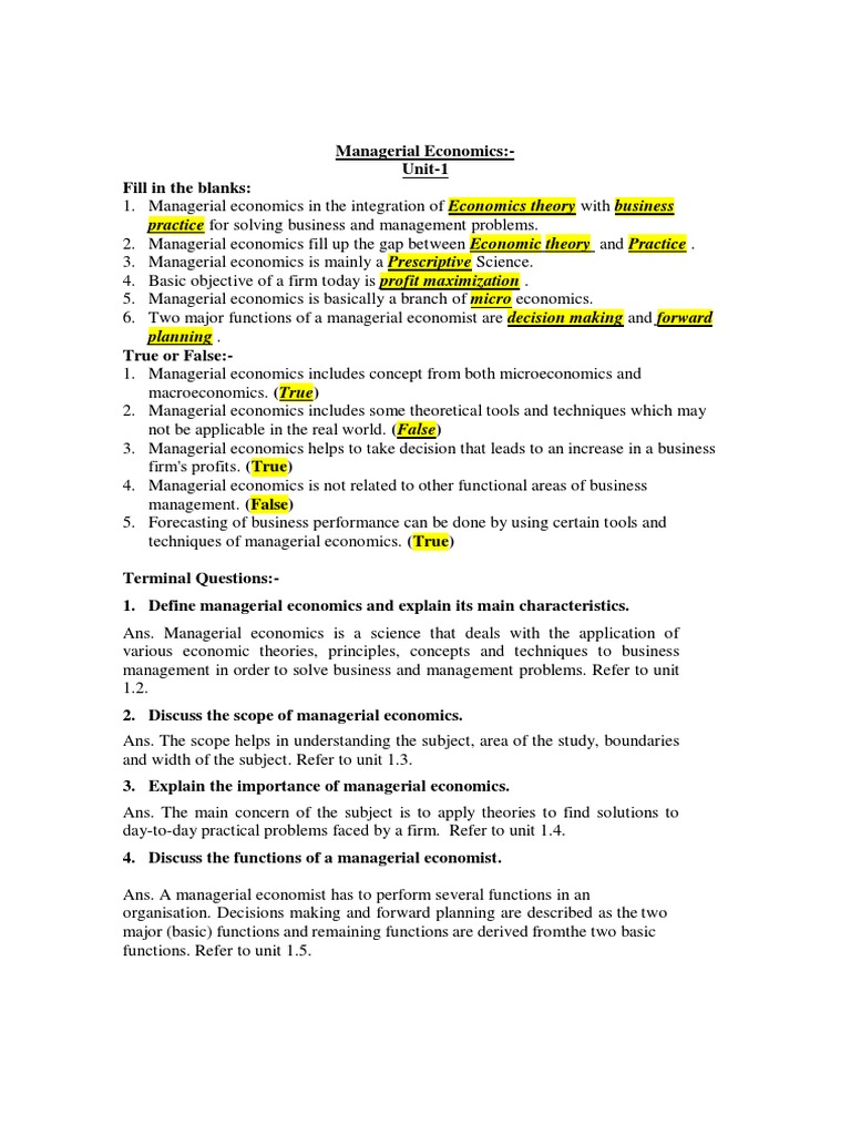 MCQ TEQ DMBA 105 Economics PDF | PDF | Demand | Supply (Economics)