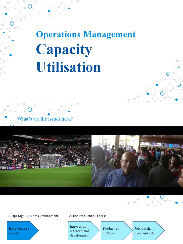 Capacity Utilisation | PDF | Capacity Utilization | Employment