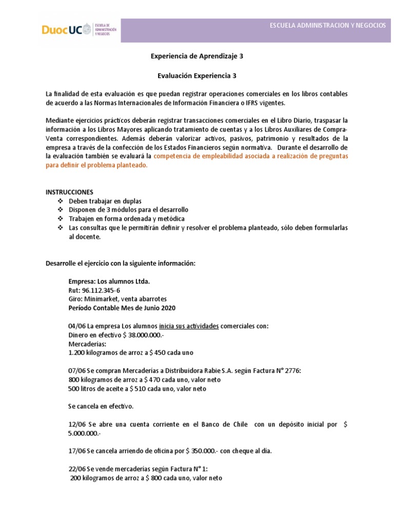 RA5 Act3 Evaluacion Exp3 | PDF | Bancos | normas internacionales de INFORMACION FINANCIERA