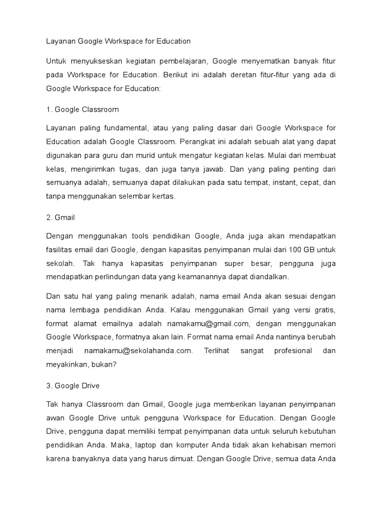 Pengenalan Google For Education | PDF