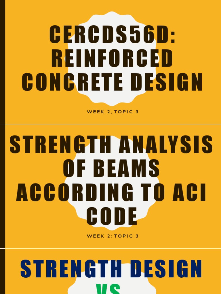 Beam Strength Analysis ACI Code | PDF | Strength Of Materials | Beam ...