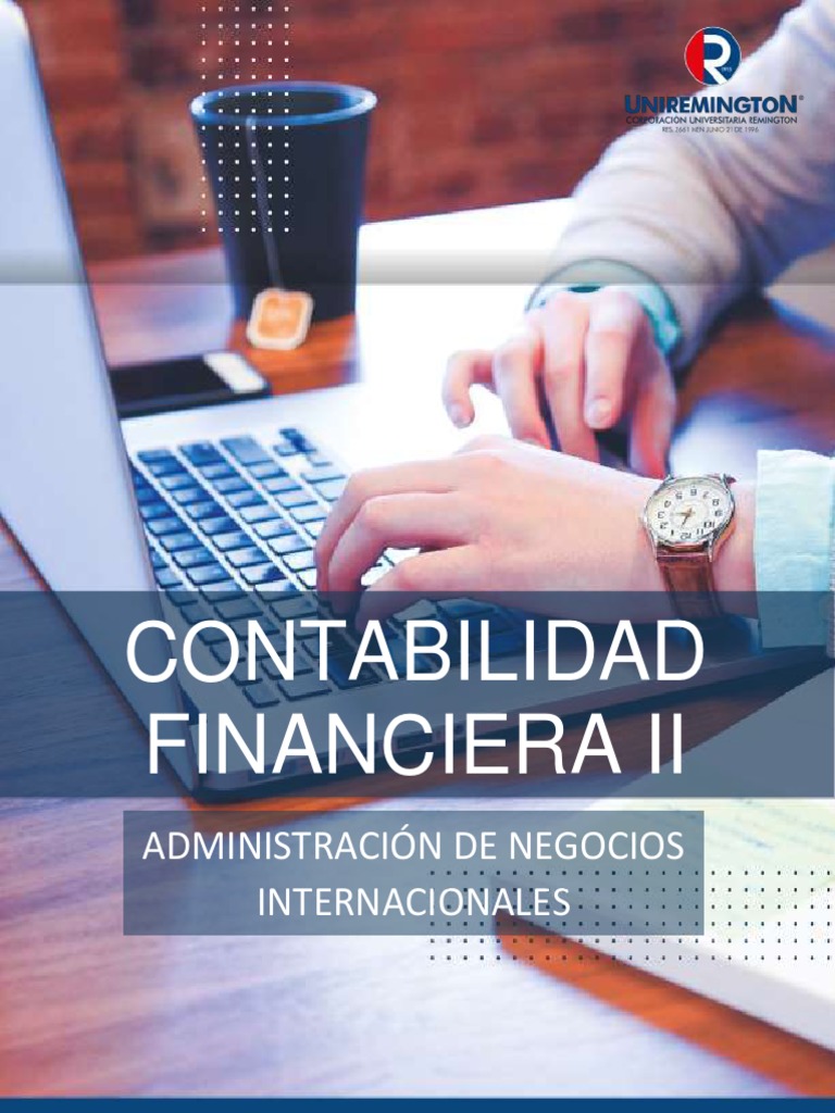 Modulo Contabilidad Financiera Ii Neg Descargar Gratis Pdf Costo