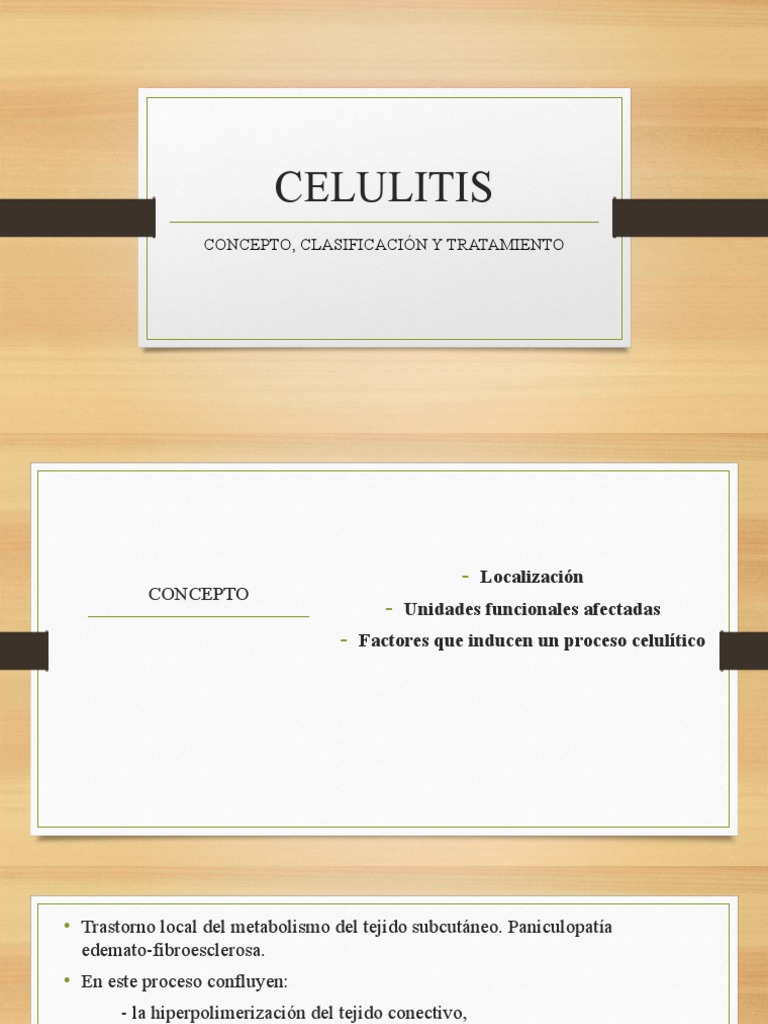 Celulitis 2020 | PDF | Tejido conectivo | Tejido adiposo