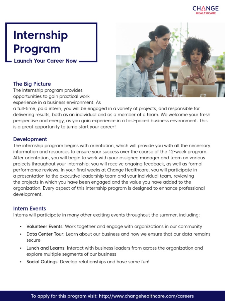 OpenSecrets Internship Program Overview | PDF | Internship | Job Hunting