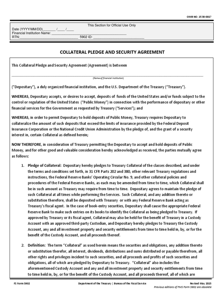Collateral Pledge Agreement | PDF | Securities (Finance) | Security ...