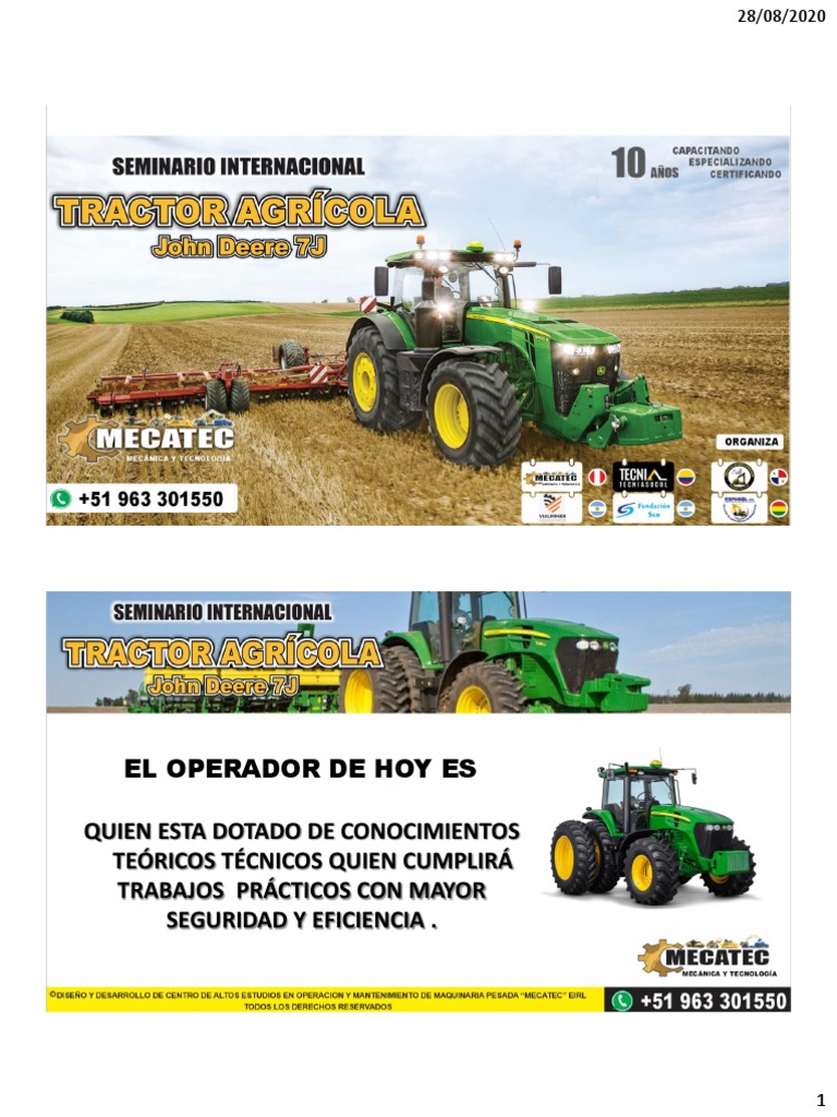 Tractor Agricola | PDF | Inyección de combustible | Tractor