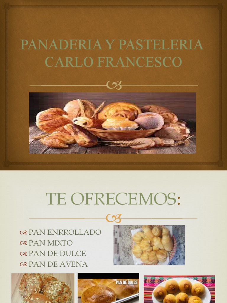 Panaderia y Pasteleria | PDF